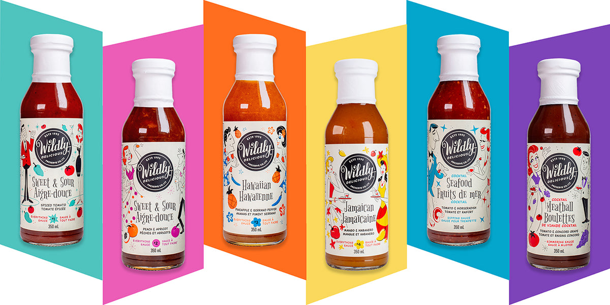 Retro Sauces – Wildly Delicious Preserve Co. Ltd.
