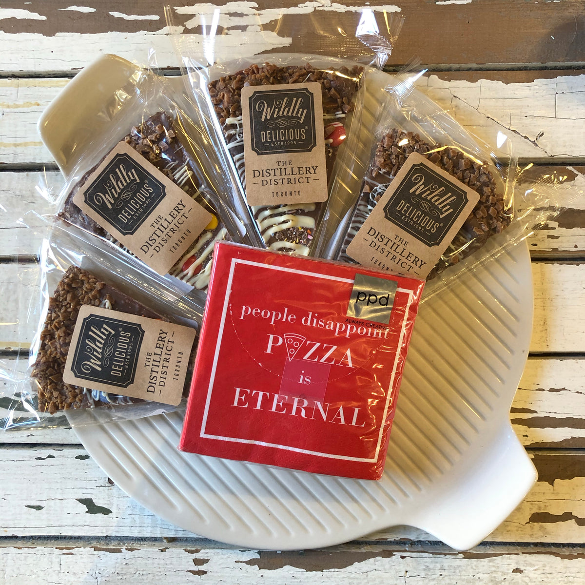 Chocolate Pizza Slice - Smartie – Wildly Delicious Preserve Co. Ltd.